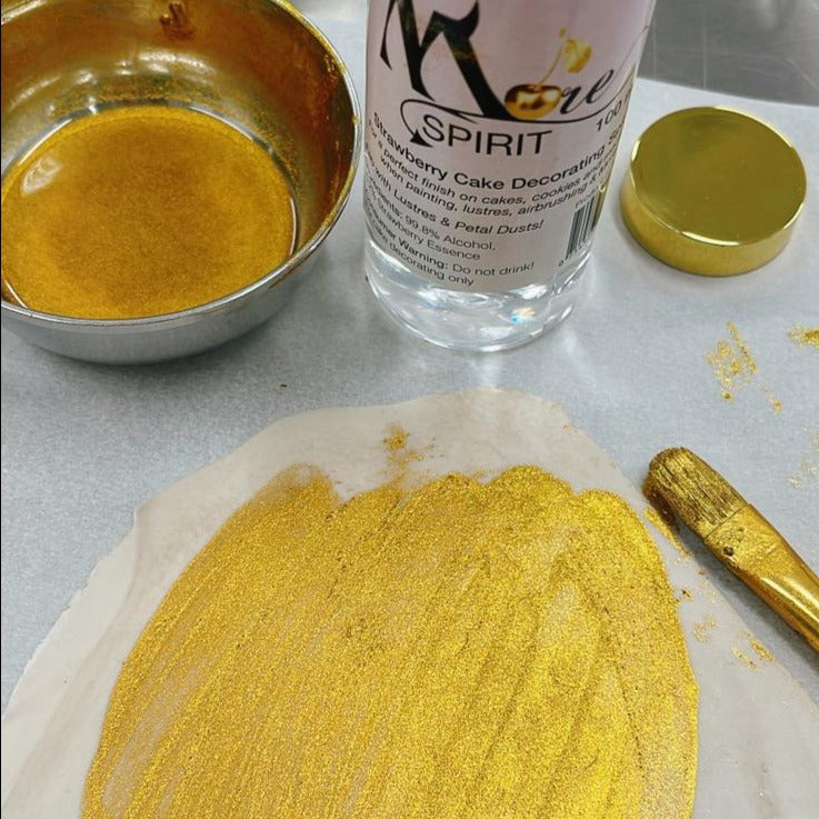 More Glow Gold AF Edible Lustre Dust – Moreish Cakes