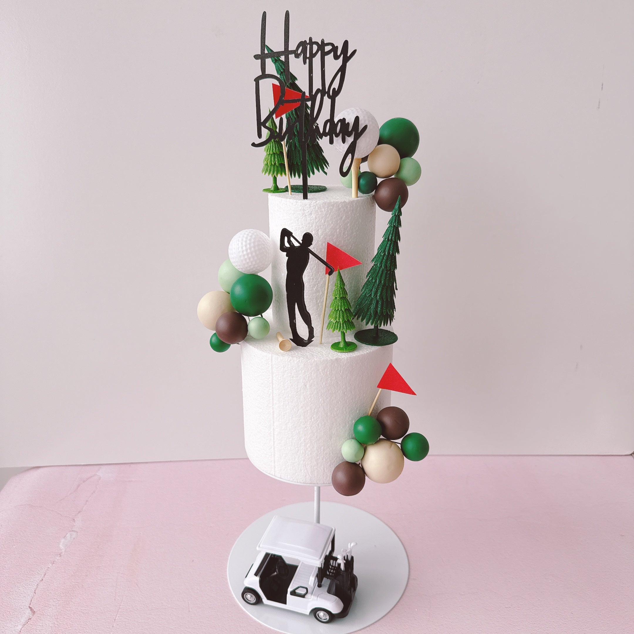 Golf Cart Cake Topper Decorations Set - 33 Pieces – Moreish Cakes