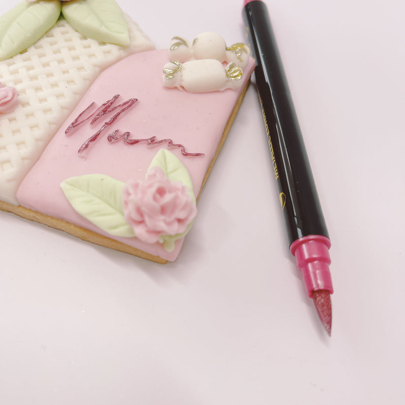 More Metallic Edible Markers Pink – Moreish Cakes