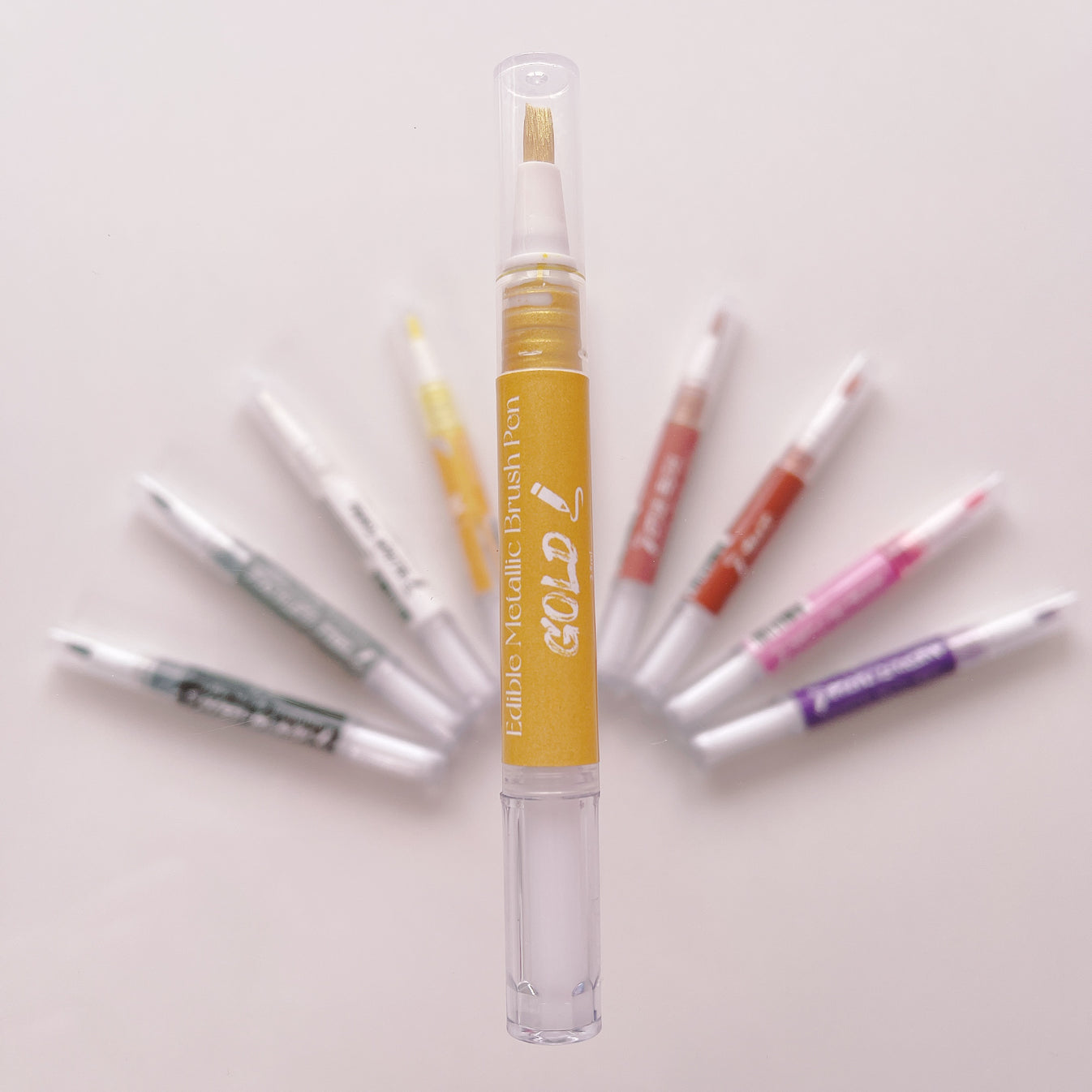 More Brush Pen - Metallic Gold AF - Edible Pens – Moreish Cakes