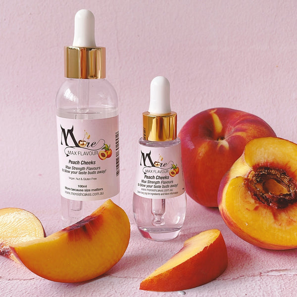 More Max Flavours - Peach Cheeks - Gorgeous 30ml or 100ml Dropper Bott ...