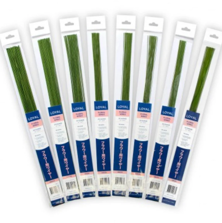 Green Floral Wire - Various sizes – Moreish Cakes