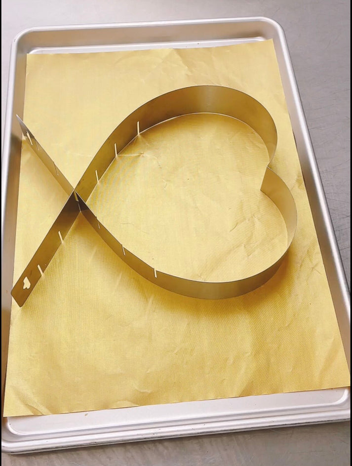 Adjustable Heart Cake Baking Ring – Moreish Cakes