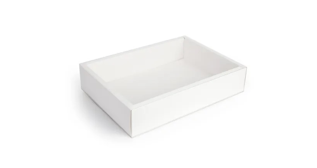 Mondo Cookie Box Rectangle with Clear Lid – 255mm x 115mm x 45mm ...